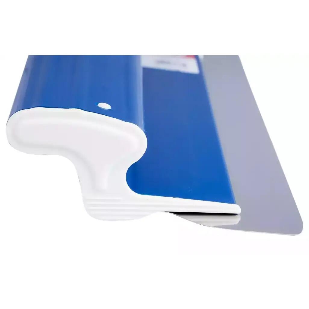 Set 5 gletiere profesionale, inox, 25, 40, 60, 80, 100 cm, suport ...