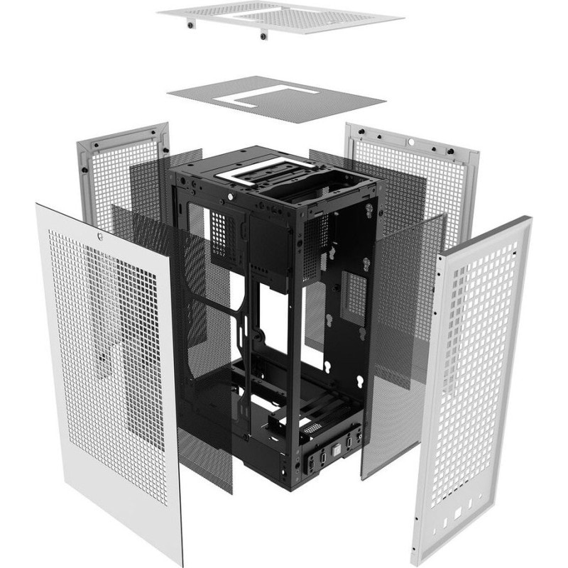 Carcasa HYTE Revolt 3, Mini ITX, Fara sursa, mITX Alb - eMAG.ro