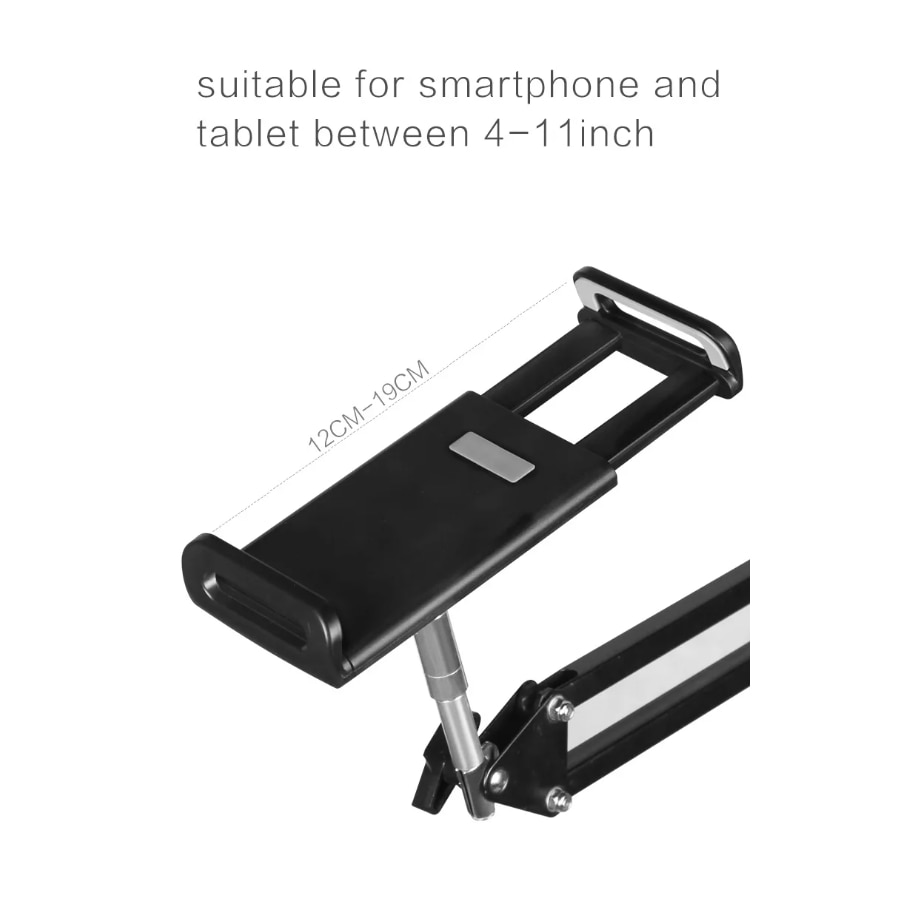 Suport universal din aluminiu, cu rotatie 360, AT PERFORMANCE®, de tip ...