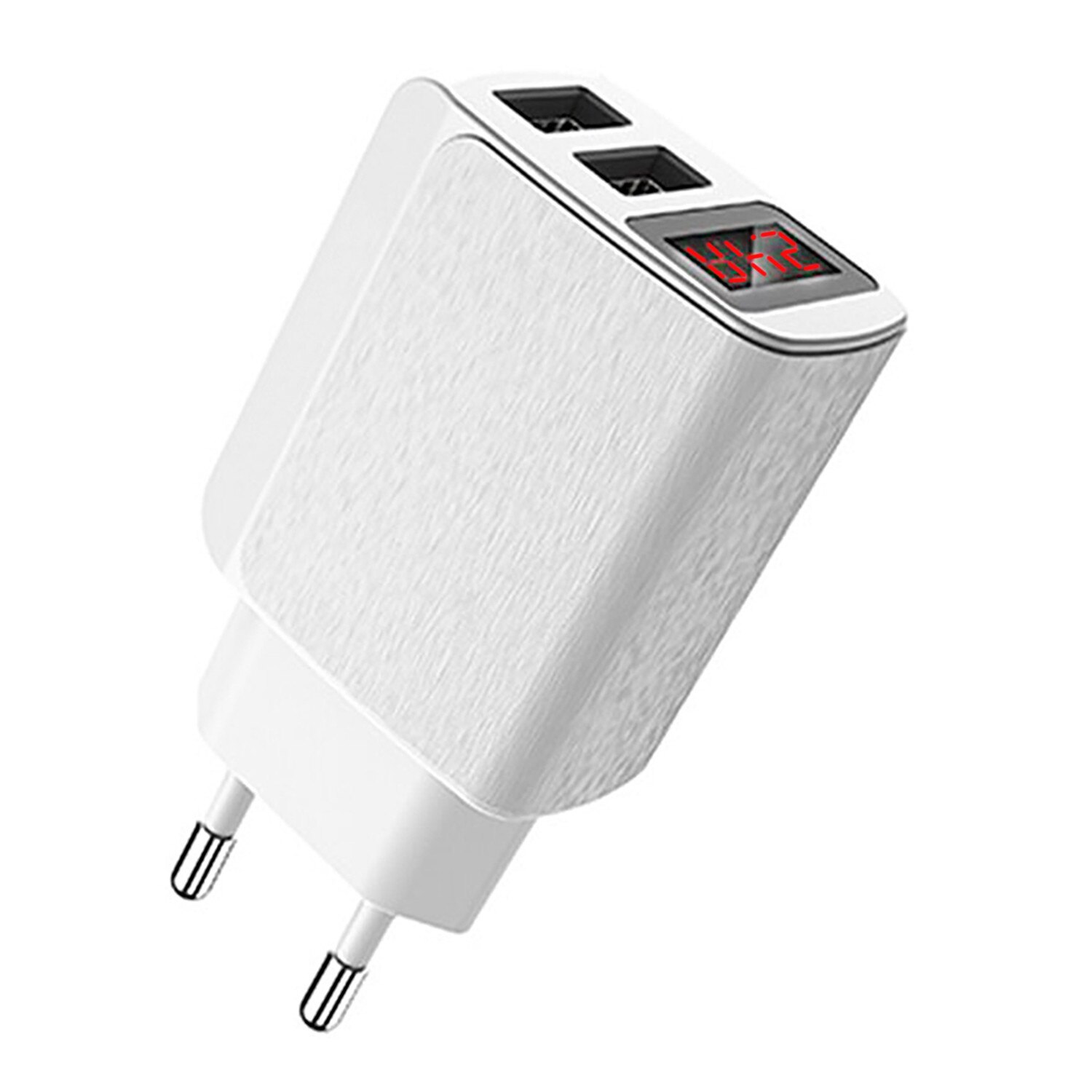 Incarcator telefon universal 10W / 2.4A, dublu USB cu Display, Afisaj ...