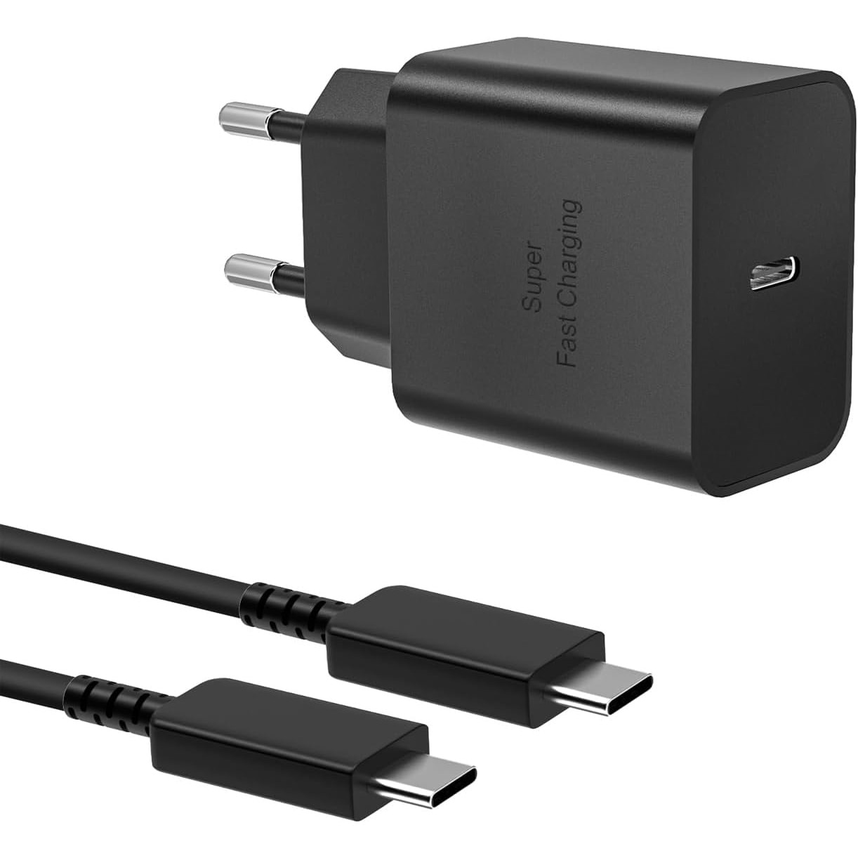 Set Incarcator Telefon Aurov®, Incarcare Rapida Tip-C 45W, Adaptor si ...
