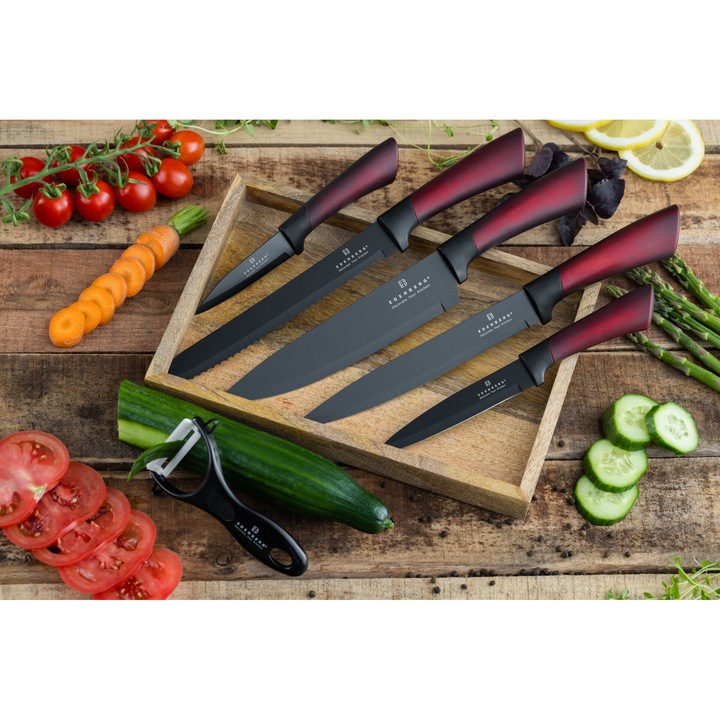 Set cutite 6pcs Edenberg EB-5115 - eMAG.ro