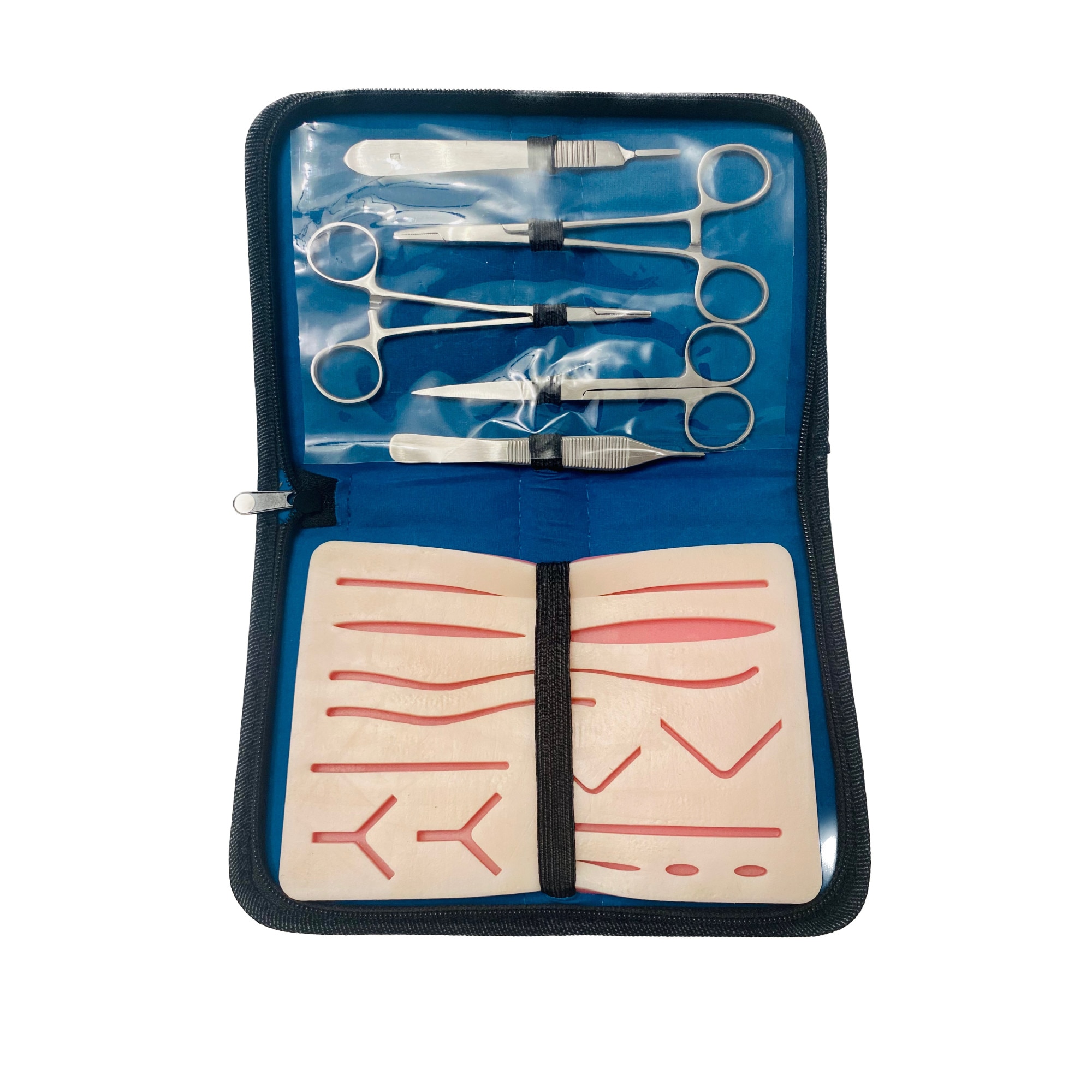 Kit profesional pentru practicarea suturilor chirurgicale cu 5 ...