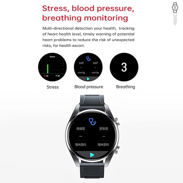 Smart Watch Amoled Sport WS-11 incarcare wireless multi-function bratara gri - eMAG.ro