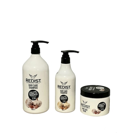 Set Profesional anti-caderea si cresterea parului cu Extract de Usturoi ...