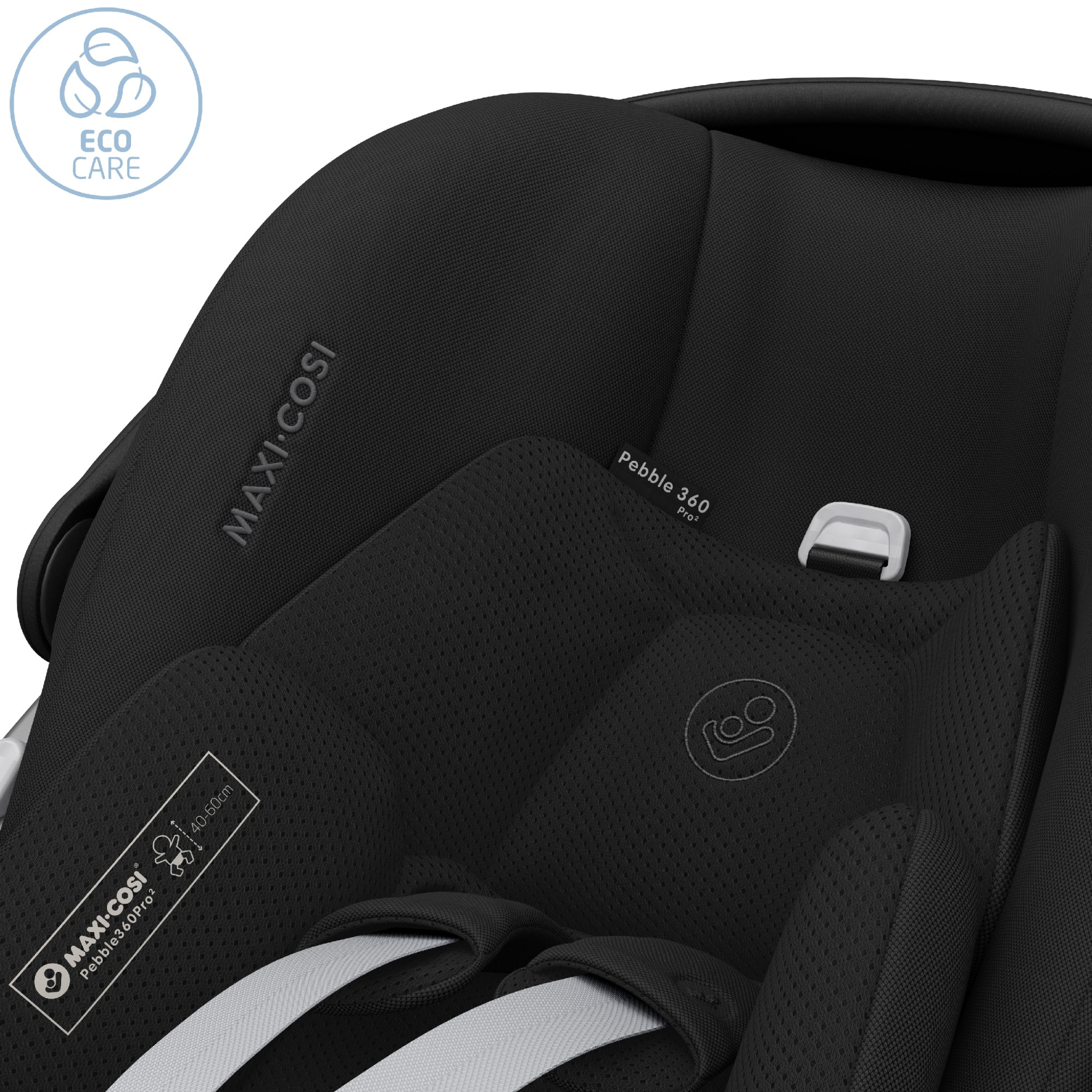 Pachet Maxi-Cosi Cos Auto Pebble 360 PRO2 I-Size Essential Black, 40-87 ...