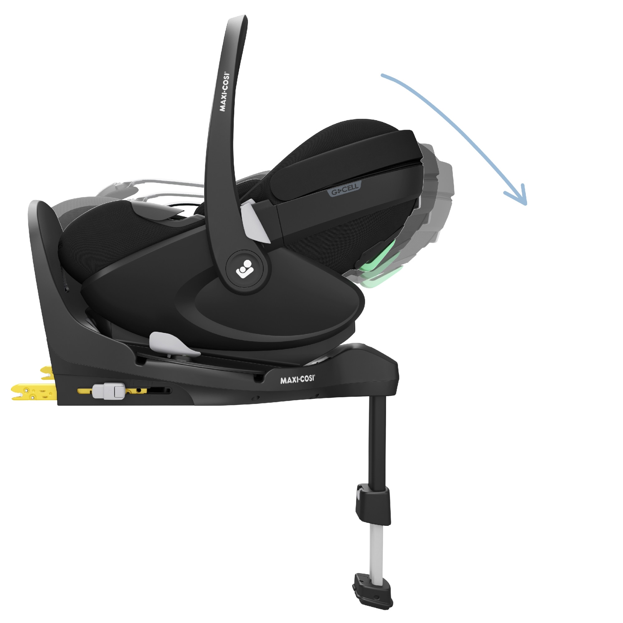 Pachet Maxi-Cosi Cos Auto Pebble 360 PRO2 I-Size Essential Black, 40-87 ...