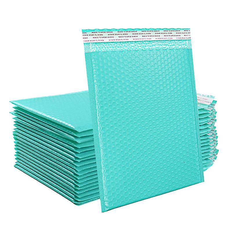 Set 50 plicuri din plastic colorat cu bule antisoc, 130 x 180mm ...