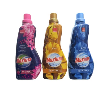 Pachet 3 x Balsam rufe Sano Maxima 1 L Cool, Zen, Soft Silk, 3 x 40 ...