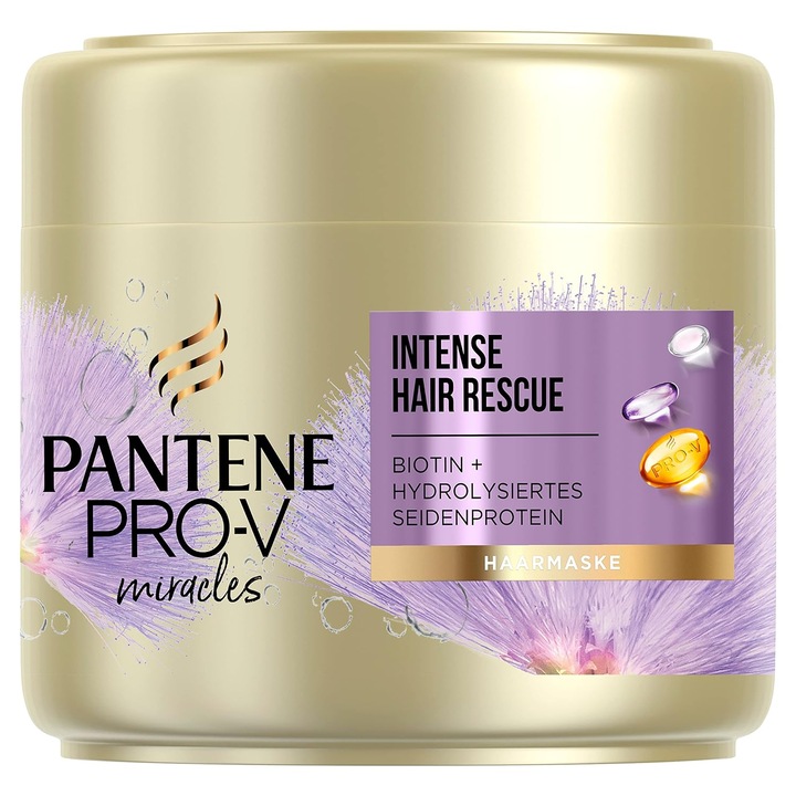Masca de par Pantene Pro-V Miracles Intense Hair Rescue, 300 ml - eMAG.ro