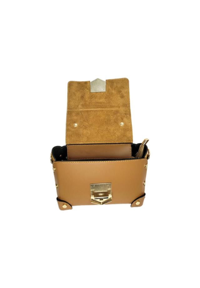 Geanta de umar dama, Piele naturala, Maro - eMAG.ro