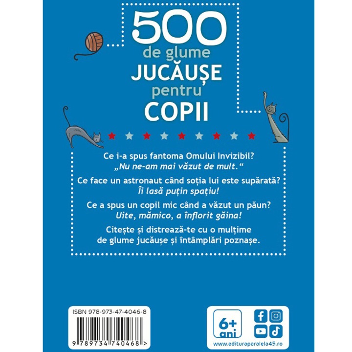 500 de glume jucause pentru copii - eMAG.ro