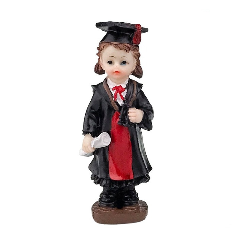 Statueta decorativa, Absolventa cu papirus, 16 cm, 1811H - eMAG.ro