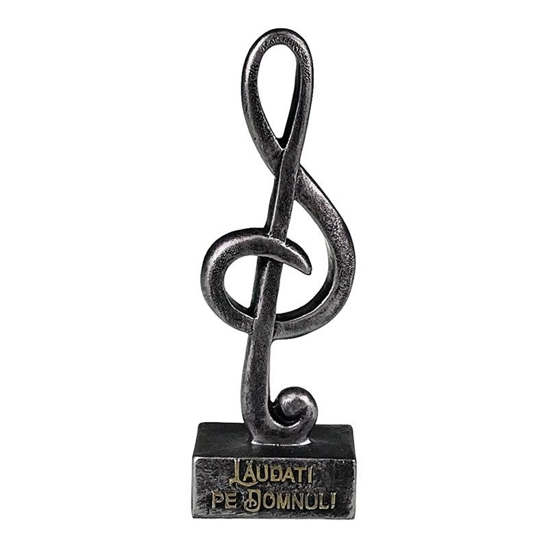 Statueta decorativa, Cheia Sol cu citat religios, 18 cm, 1556G1 - eMAG.ro