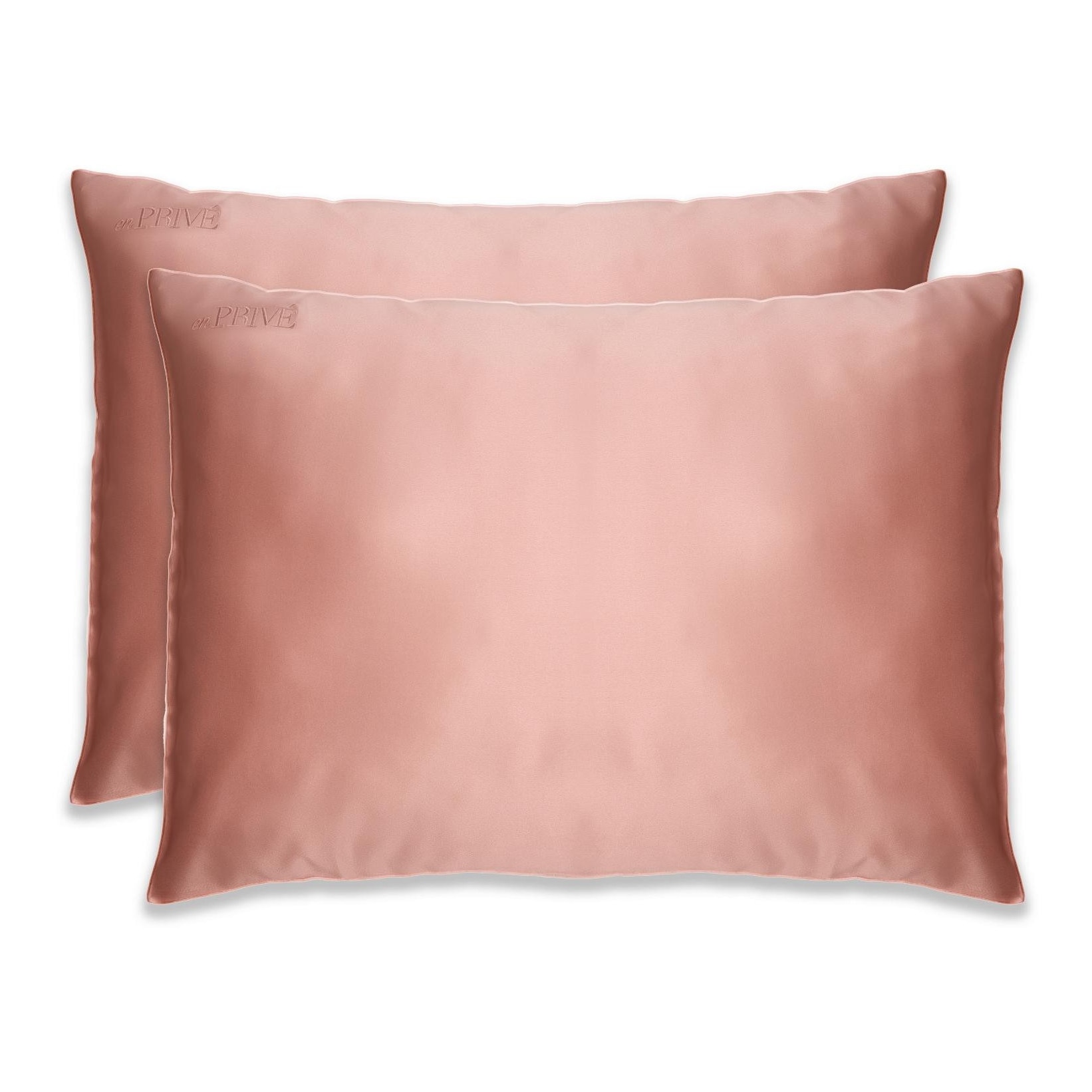 Set 2 fete de perna din matase naturala mulberry 22 momme Rose Gold, 50 ...