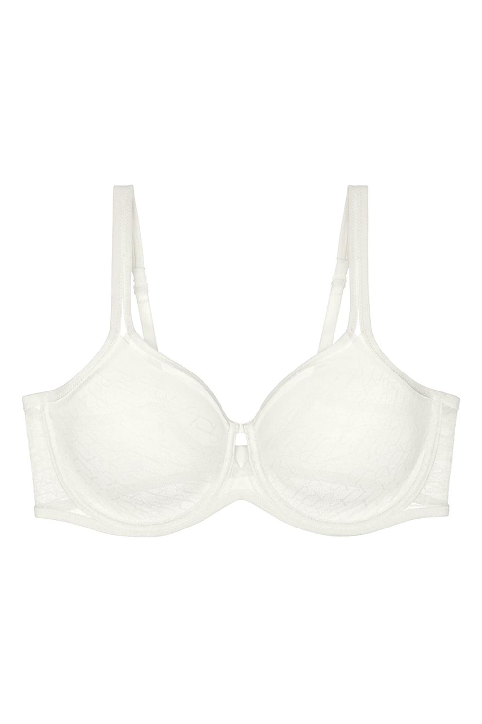 Triumph, Sutien transparent Signature, Alb, 90E - eMAG.ro