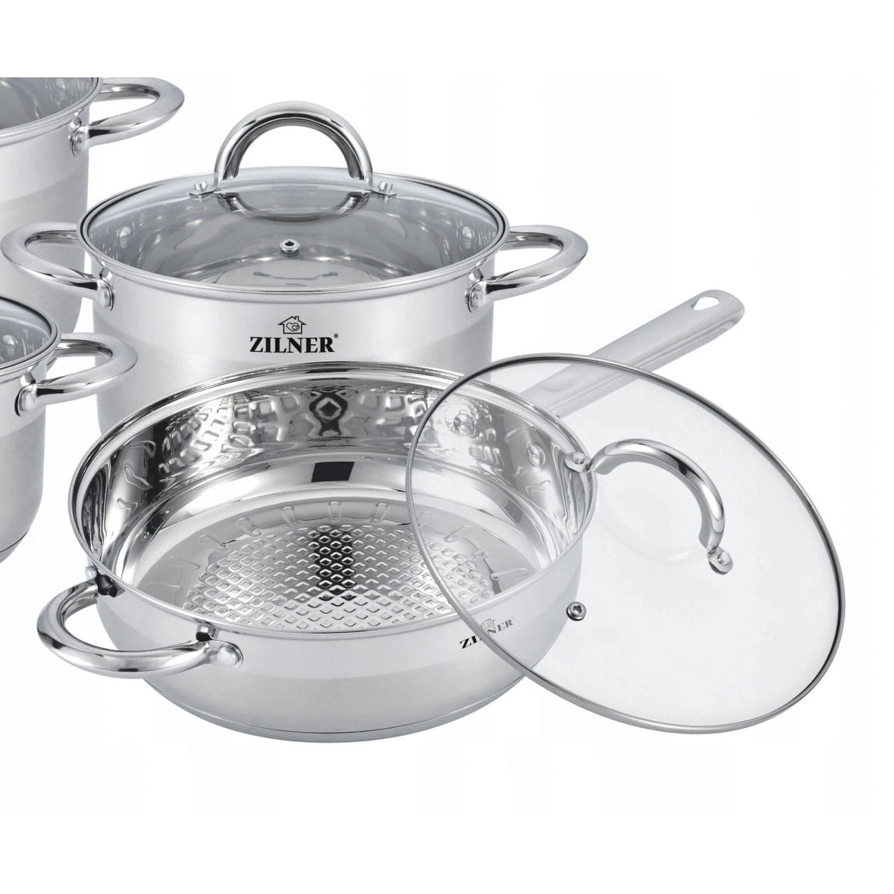 Set de oale din otel Zilner, 12 bucati, Zl-8106 - eMAG.ro