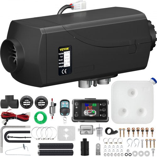Incalzitor stationar, diesel, monitor LCD, 5KW, 12V, rezervor 10 L ...