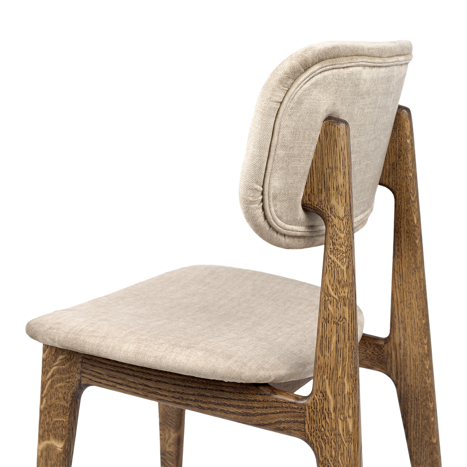 Scaun dining lemn masiv de stejar, OTIS, Topaz05, 84x42x46 cm - eMAG.ro