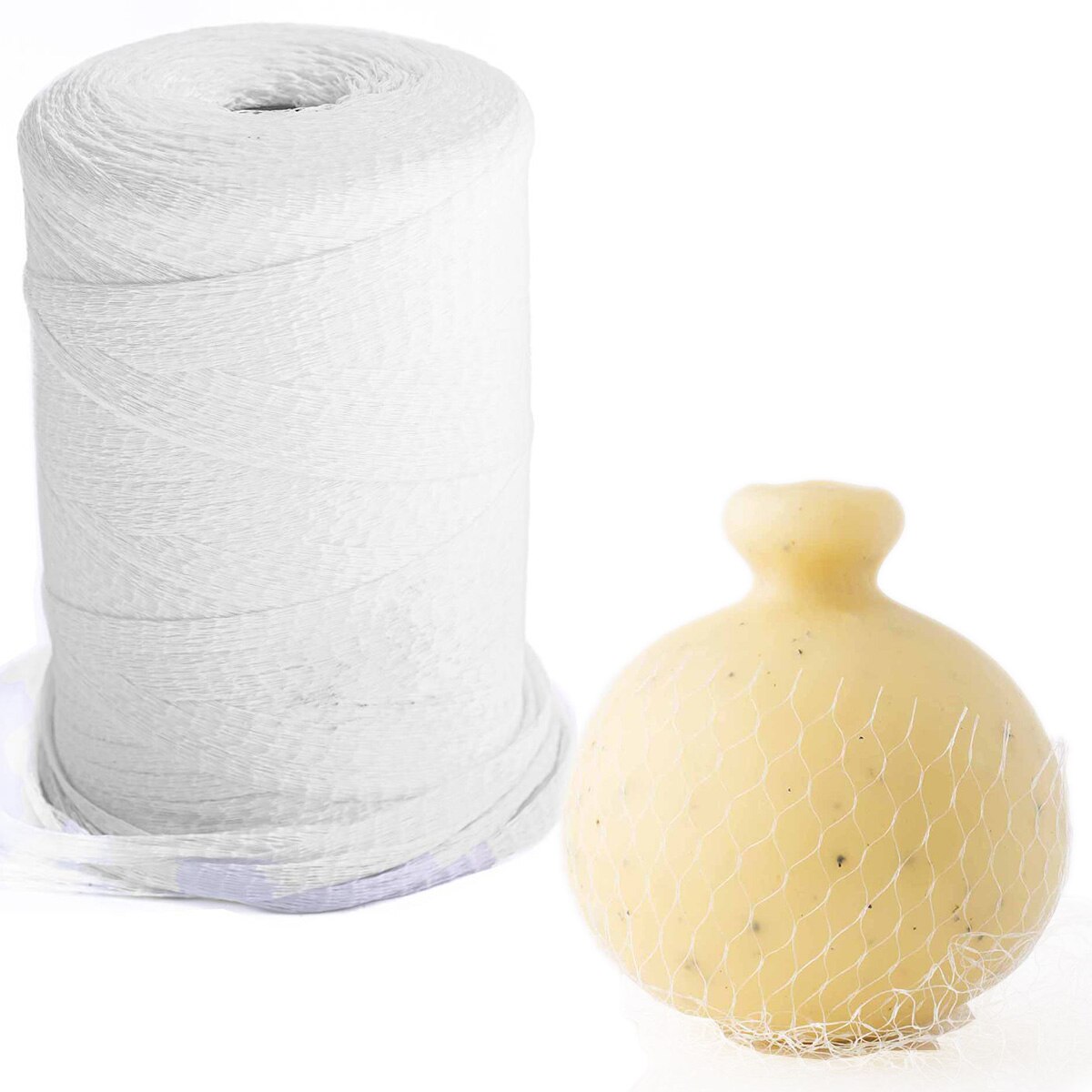 Plasa tubulara pentru ambalat fructe si legume, 480mm, 1000m, Rosu ...