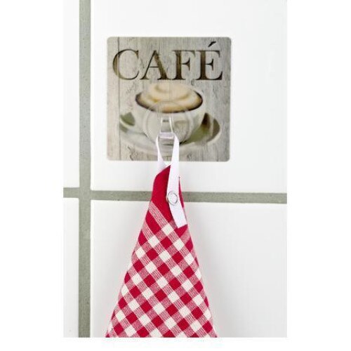 Umeras de perete, Wenko Uno, Static-Loc Coffee - eMAG.ro