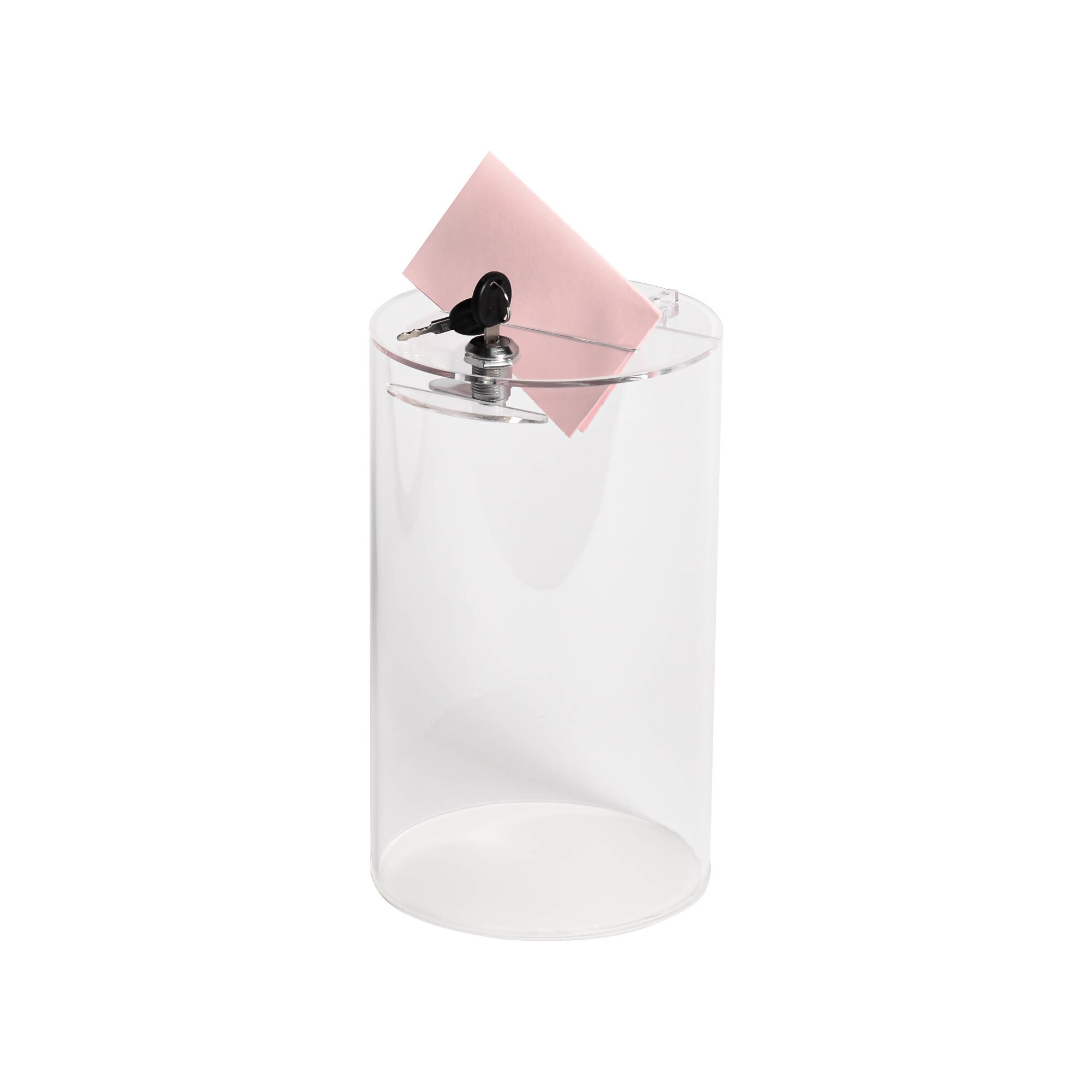 Urna Cilindrica din Plexiglas ø20 x H30 cm - eMAG.ro
