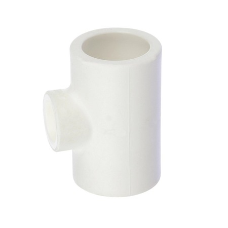 Teu Redus teava PPR, 25 x 20 x 25 mm, alb, pentru imbinarea tevilor ...