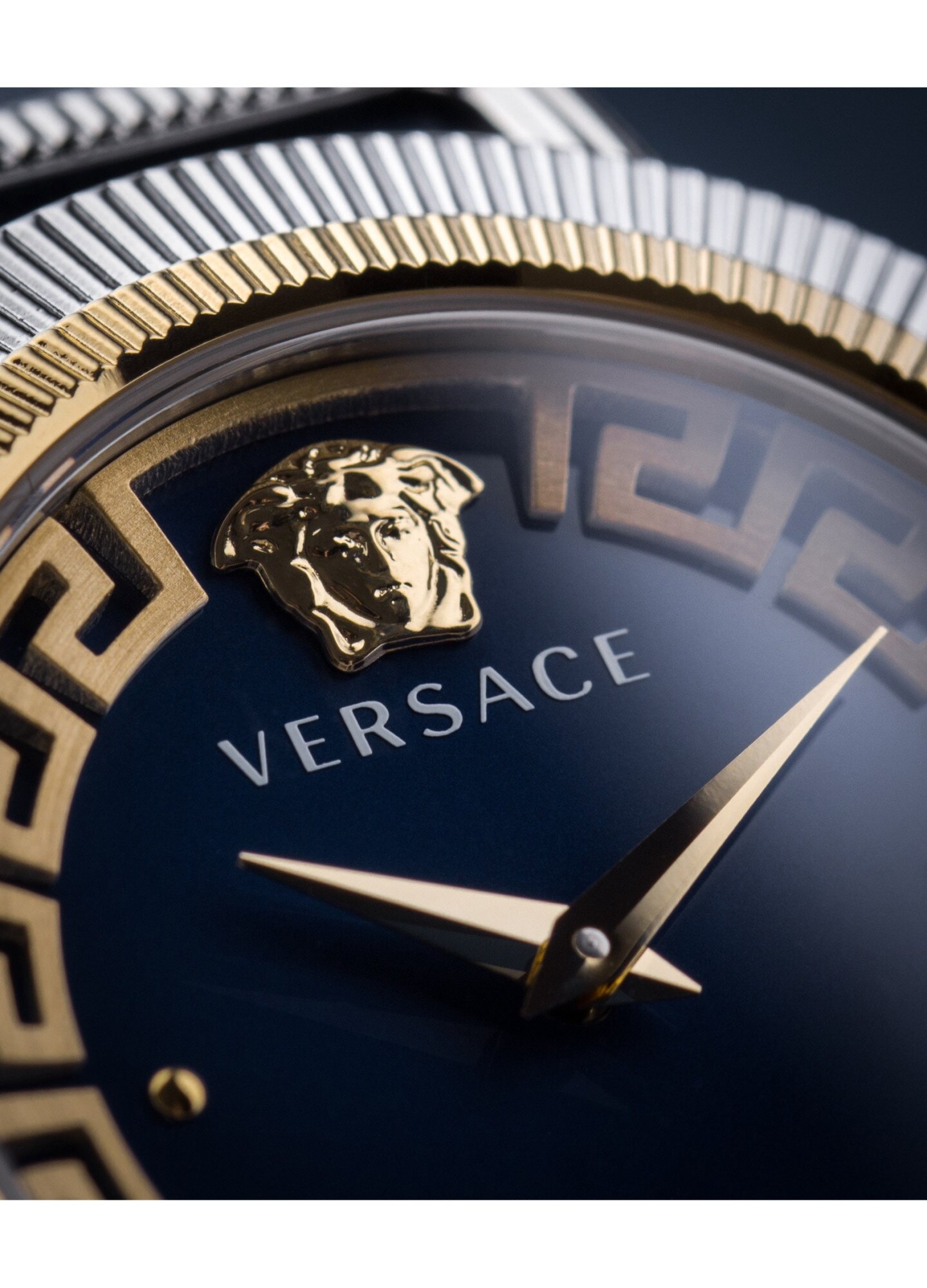 Ceas dama, Versace, Inox/Piele, Multicolor - eMAG.ro