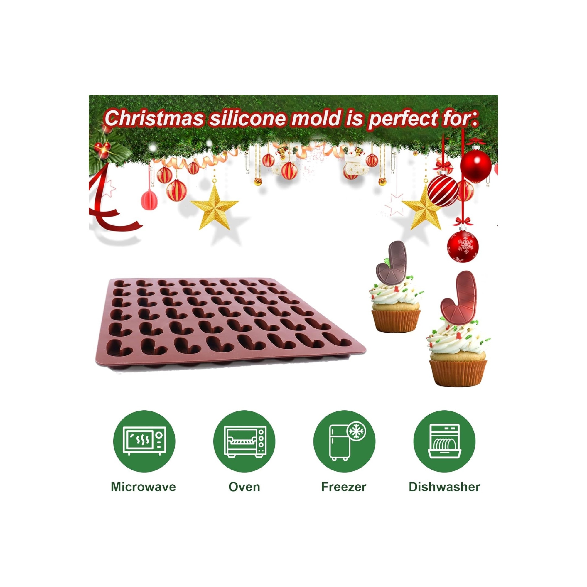 Forma din Silicon pentru 48 de Jeleuri, bomboane, ciocolata, gheata ...