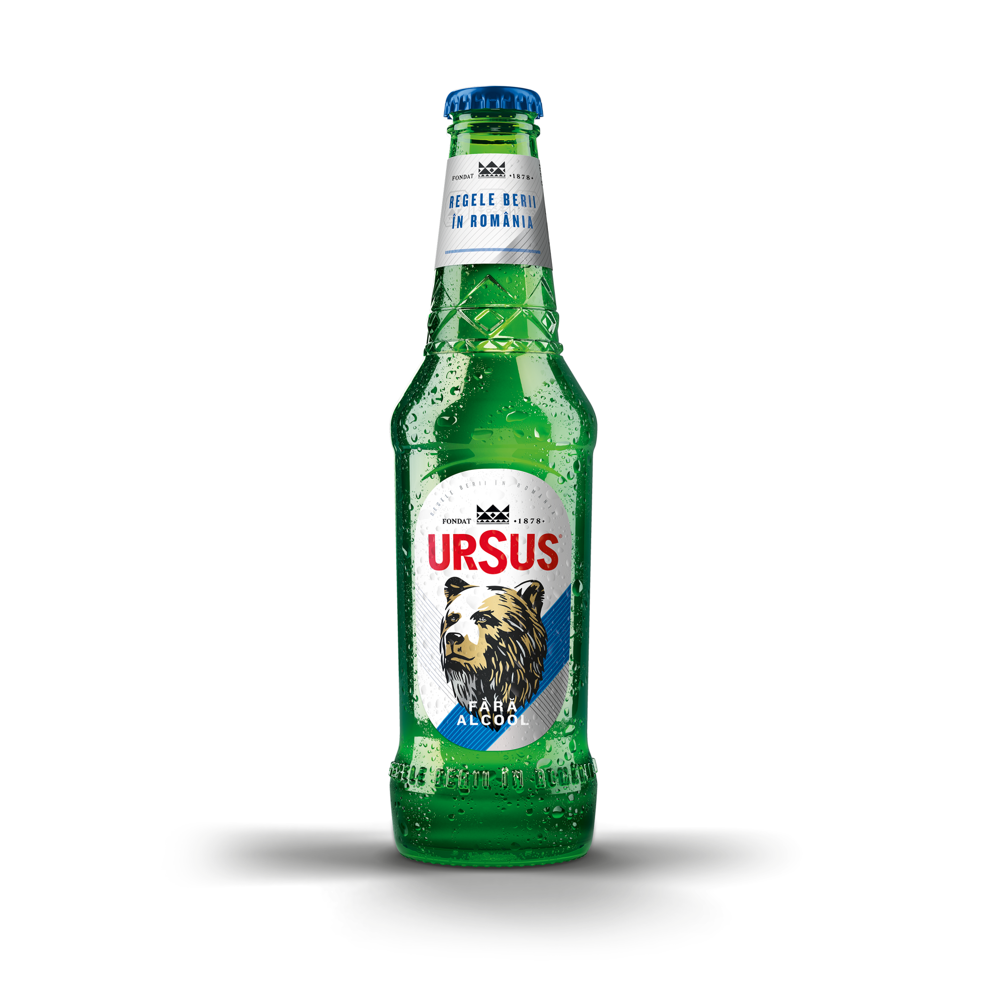 Bere blonda Ursus fara alcool, sticla, 24 x 0.33l - eMAG.ro