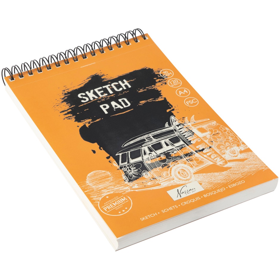 Caiet schite, Craft, 120 file, hartie 90 g/mp. Format A4 - eMAG.ro