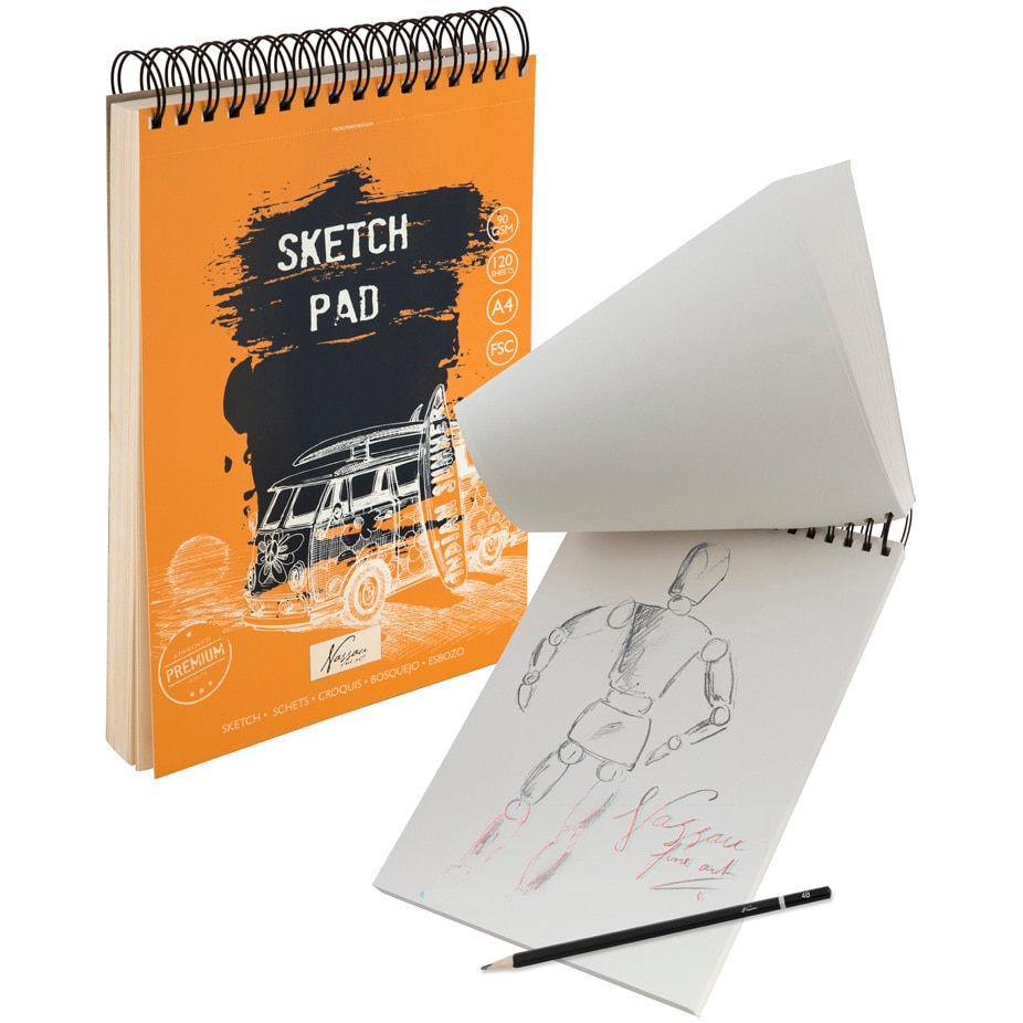 Caiet schite, Craft, 120 file, hartie 90 g/mp. Format A4 - eMAG.ro