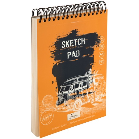 Caiet schite, Craft, 120 file, hartie 90 g/mp. Format A4 - eMAG.ro