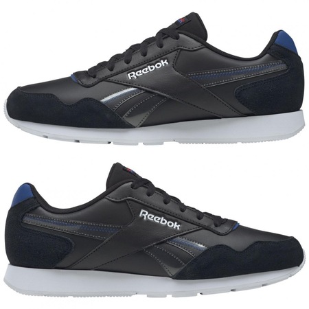 Pantofi sport barbati, Reebok, Piele naturala, Negru, 45.5 - eMAG.ro