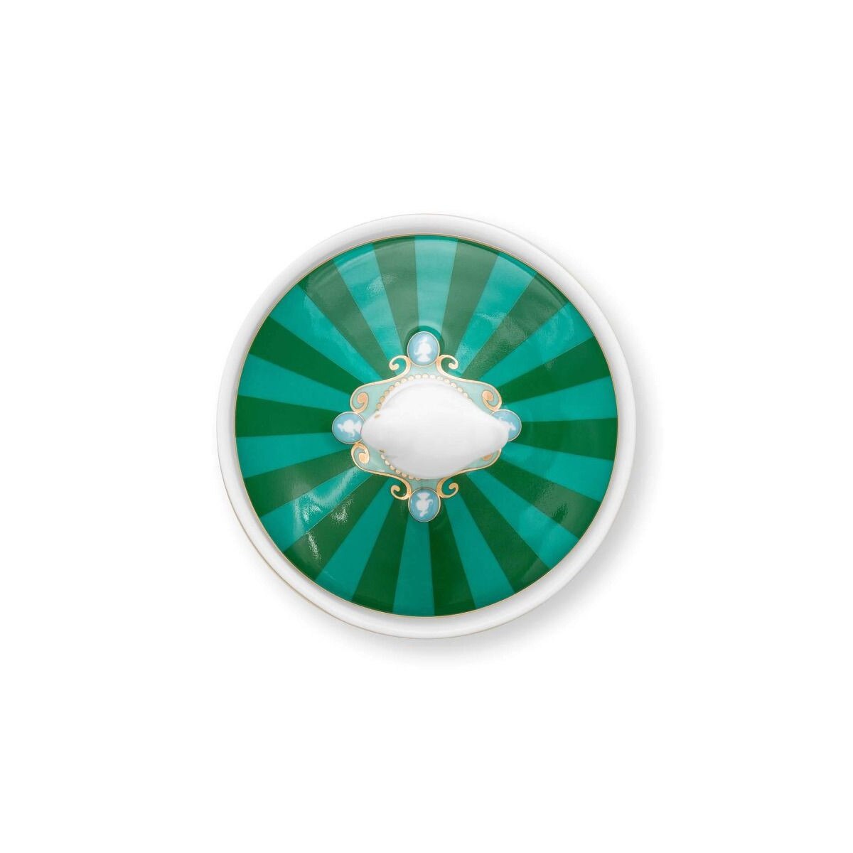 Zaharnita portelan Love Birds Medallion Emerald-Green 300ml - eMAG.ro