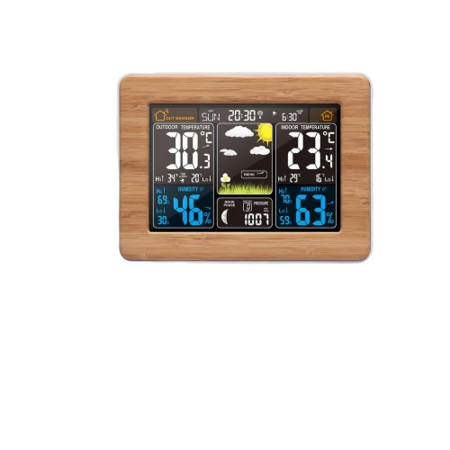 Statie Meteo Interior si Exterior, Ecran LCD color, Temperatura ...