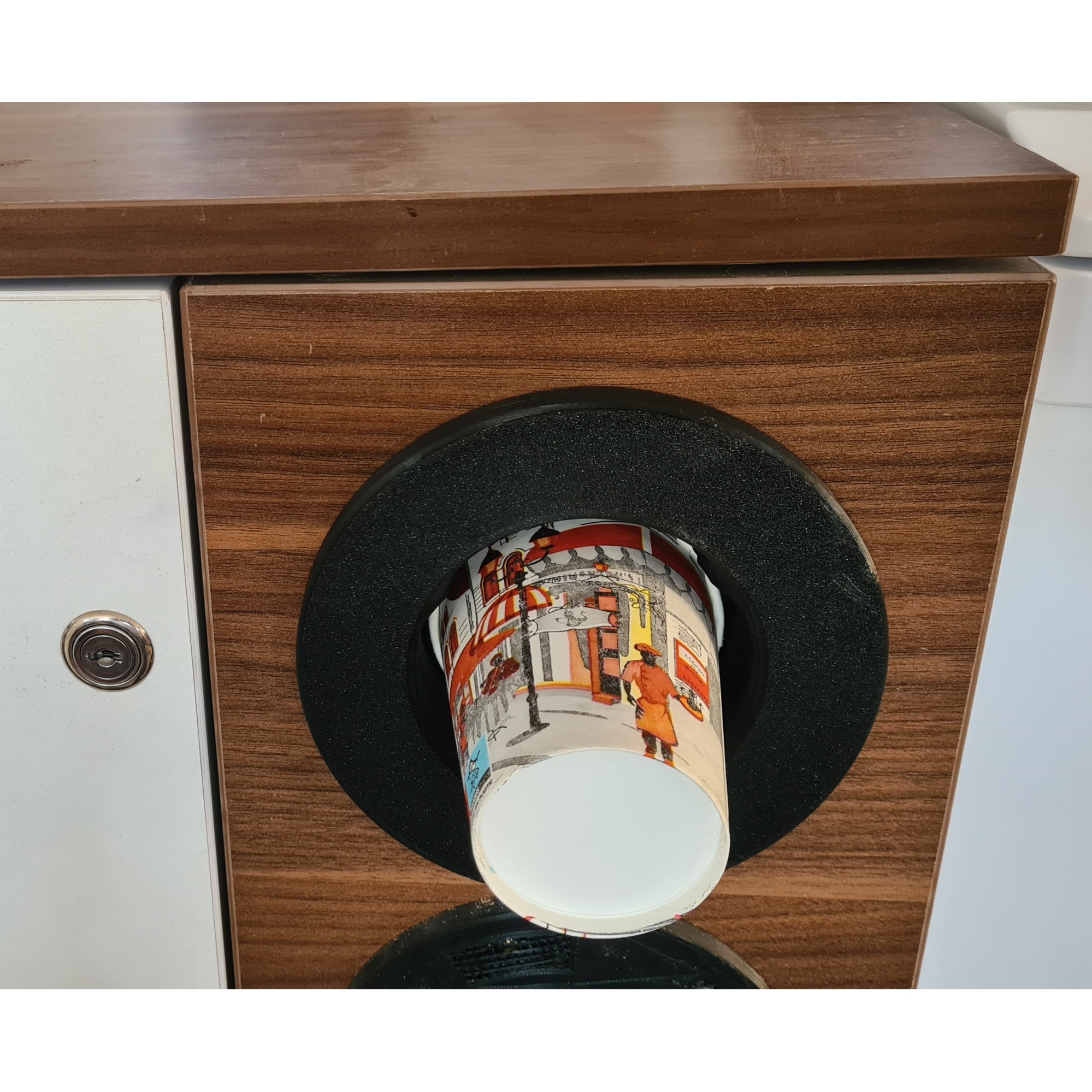 Dispenser incastrabil pentru pahare de carton 6oz - eMAG.ro