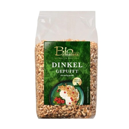 Grau expandat (pufarine) cu miere Rinatura BIO - 200 g - eMAG.ro