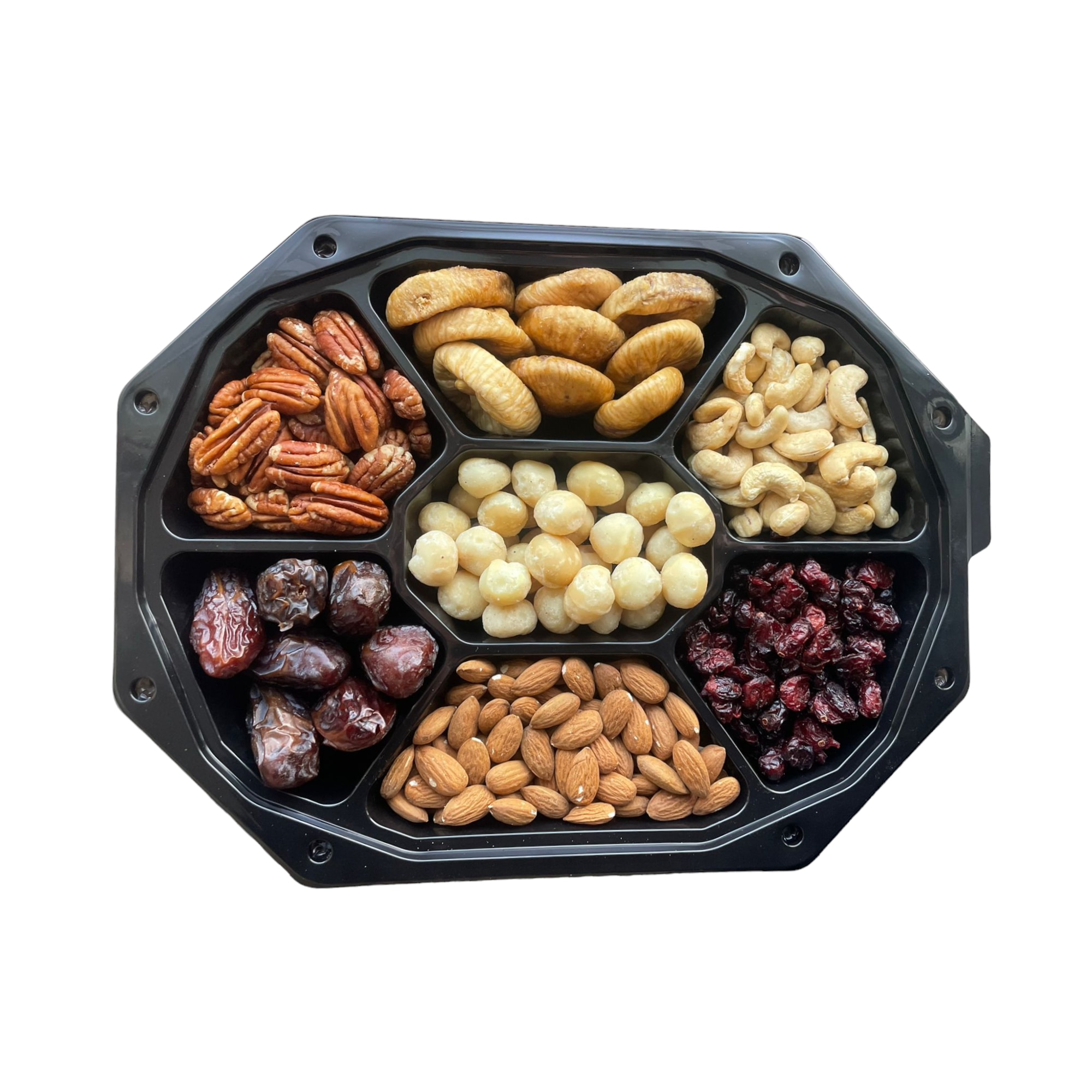 Platou "Napoleon" 7 compartimente fructe uscate si nuci 1000 gr - eMAG.ro