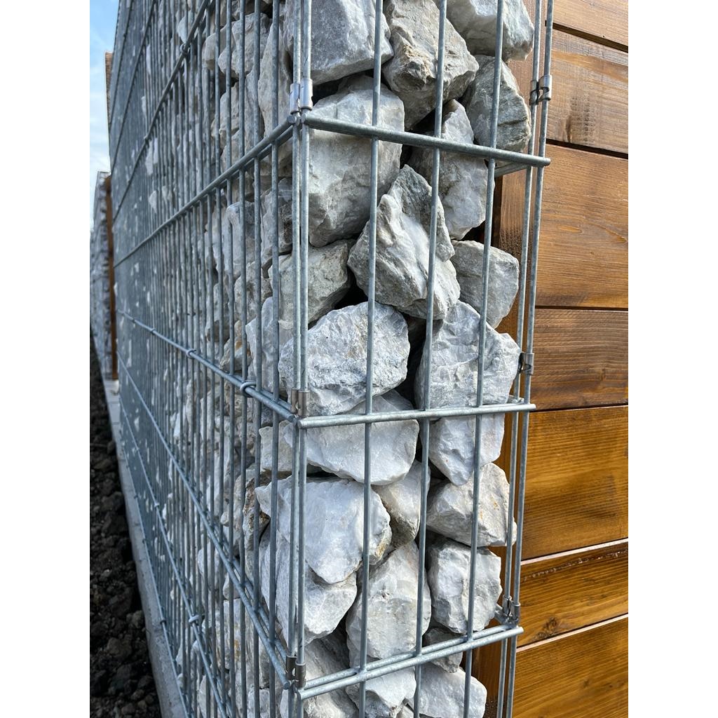Gard gabion Rotanis din panou drept 6-5-6, Carcasa metalica, Zincat ...