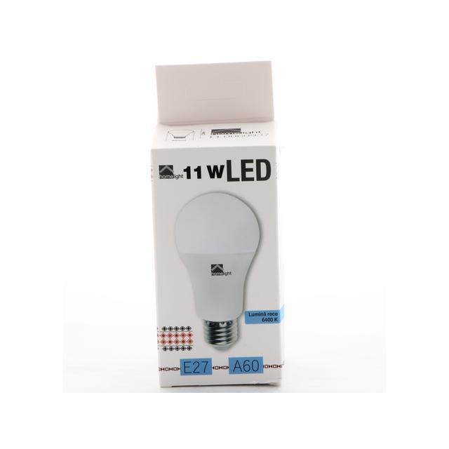 Bec led 11w E27 A60 lumina rece 6400k - eMAG.ro