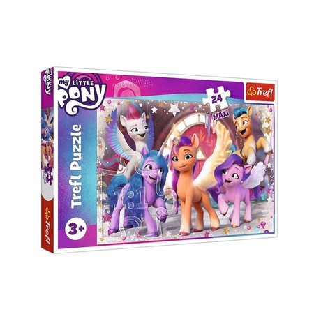 Puzzle 24 piese, My Little Pony, pentru copii, ATU-080308 - eMAG.ro
