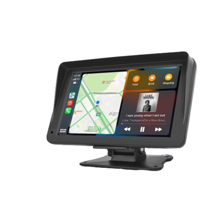 Monitor auto, Ecran HD de 7 inch, Rezolutie de 1024x600, Carplay ...