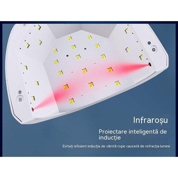 Lampa LED de manichiura de 48W - eMAG.ro