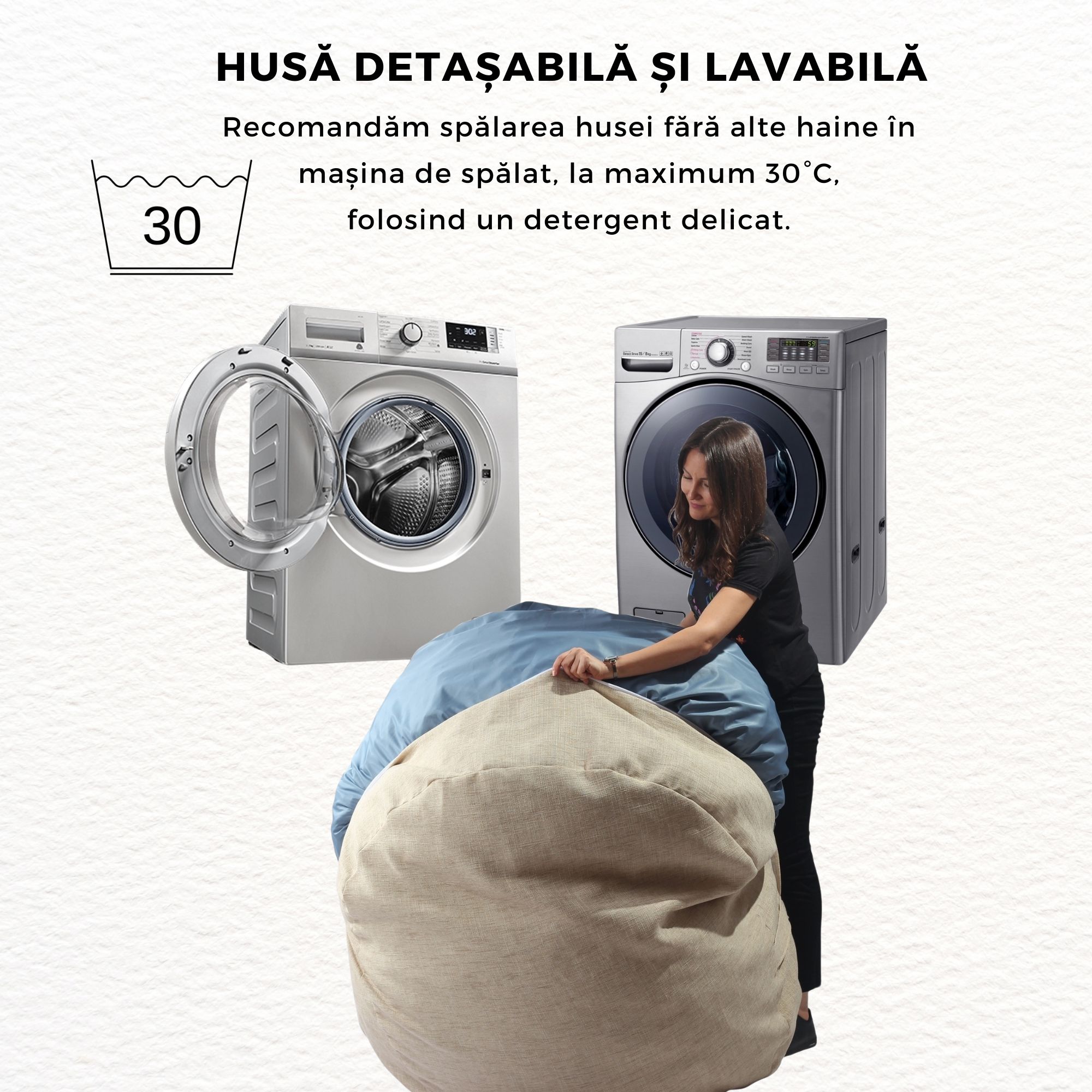 Taburet tip cub, Pufrelax, pretabil exterior, impermeabil, Green - eMAG.ro