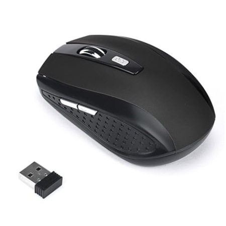 Mouse Wireless, Bluetooth 5.1, 2.4GHZ, Receptor USB, Mut, Negru - eMAG.ro
