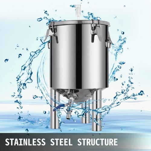 Butoi inox alimentar, pentru fermentare vin, capacitate 26L, din otel ...