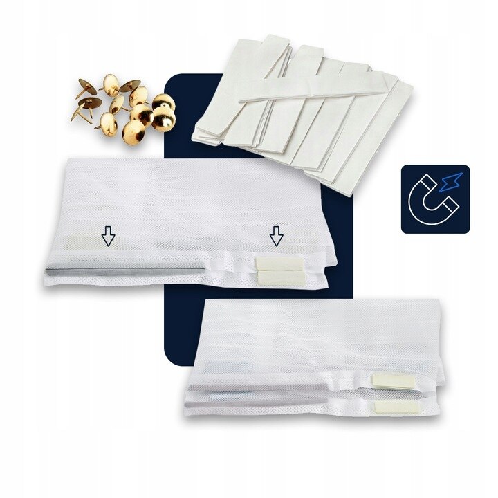 Plasa anti-insecte, cu inchidere magnetica, latime 80-100cm, inaltime ...