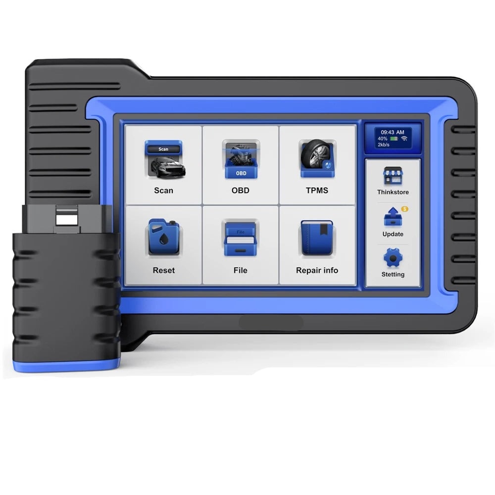 Tester, VO7, OBD2, 28 resetari, test activ si codare ECU, negru - eMAG.ro