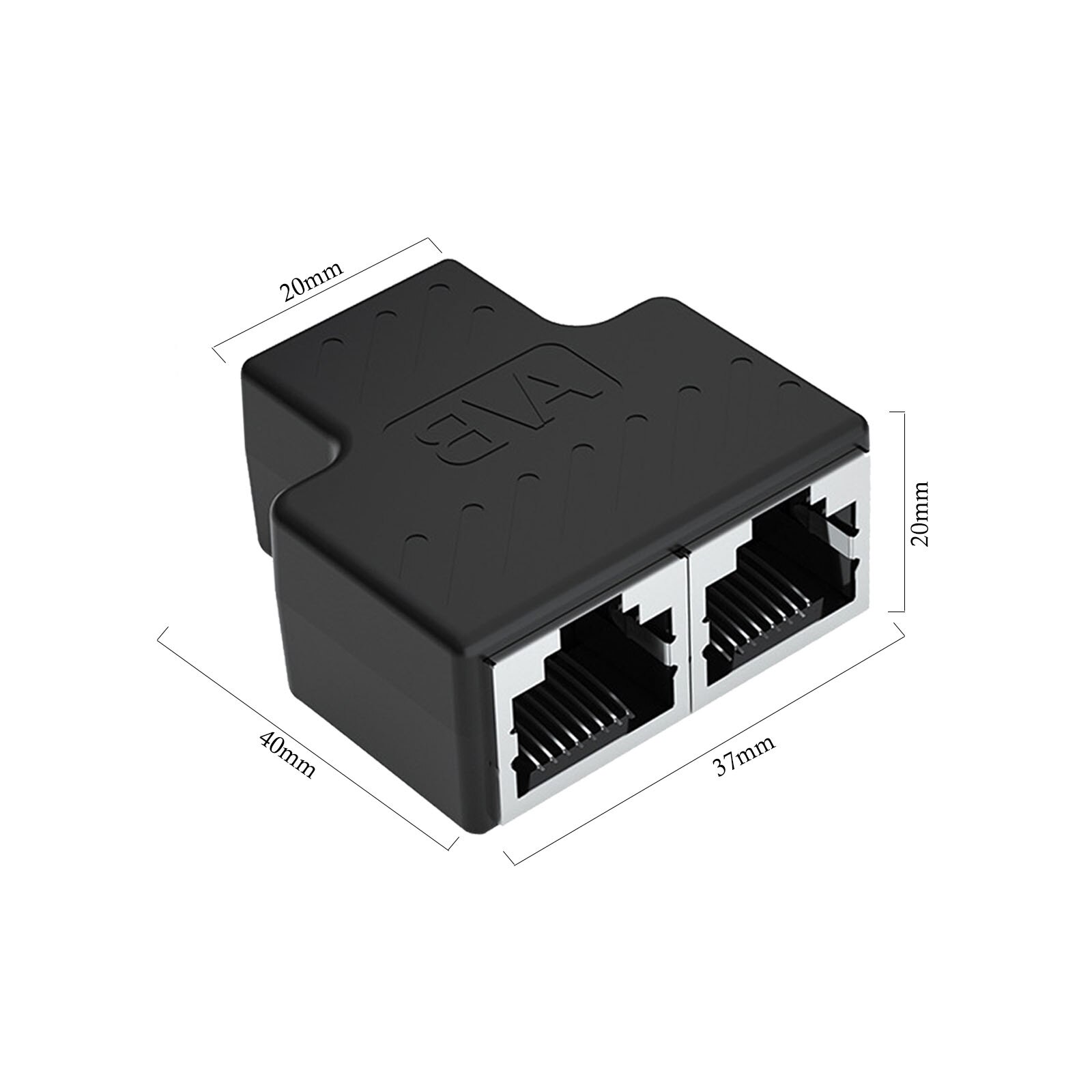 Комплект от 2 мрежови адаптера, Axroad Mall, Ethernet, 100Mbps, 1 x RJ ...